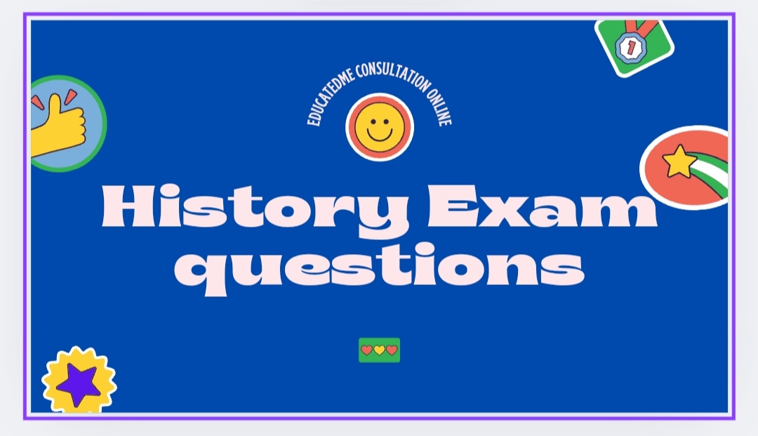 JSS3 History Mock Exams Past Question- Second Term - Educatedme latest ...