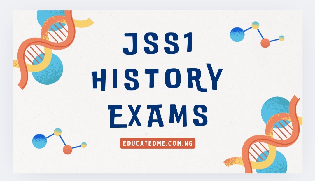 JSS1 History Exam Questions - First Term - Educatedme latest updates